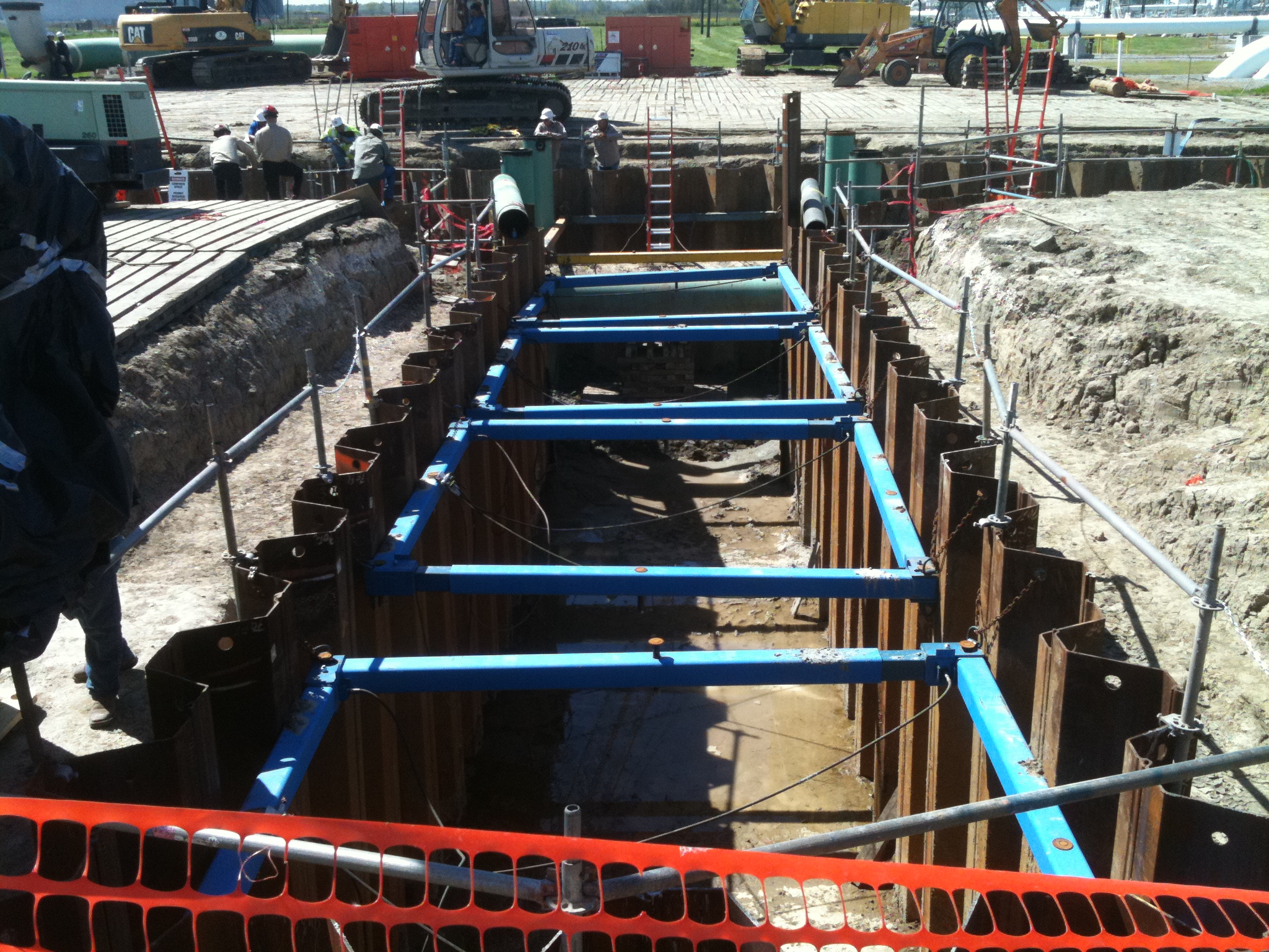 Horizontal Waler Systems | National Trench Safety