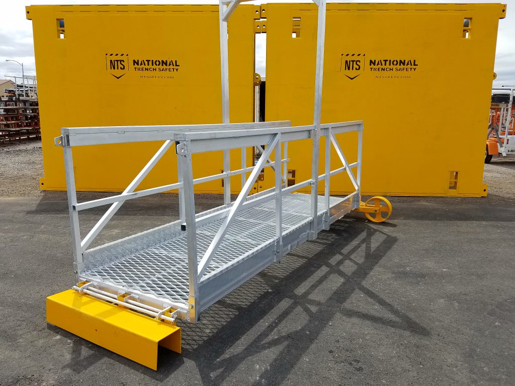 Trench Bridges & Telescoping Walkways | National Trench Safety
