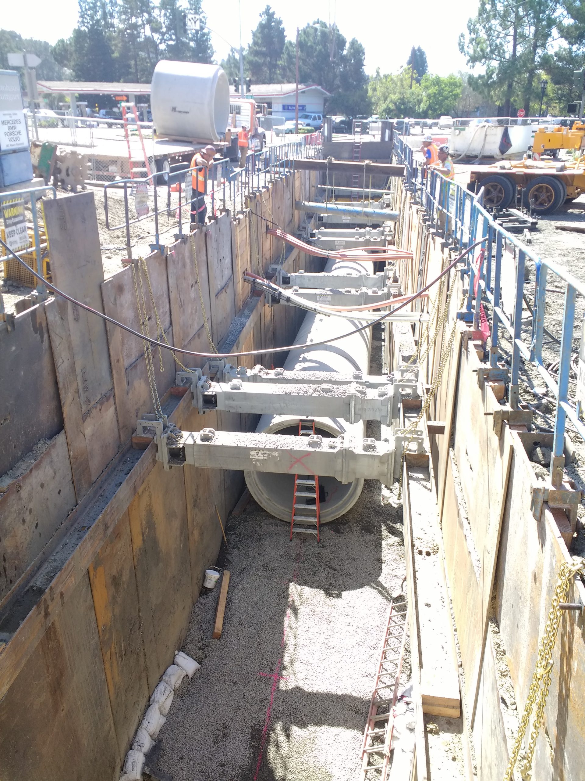 Site-Specific Shoring for Sink Hole and Replacement of Storm Sewer Line ...