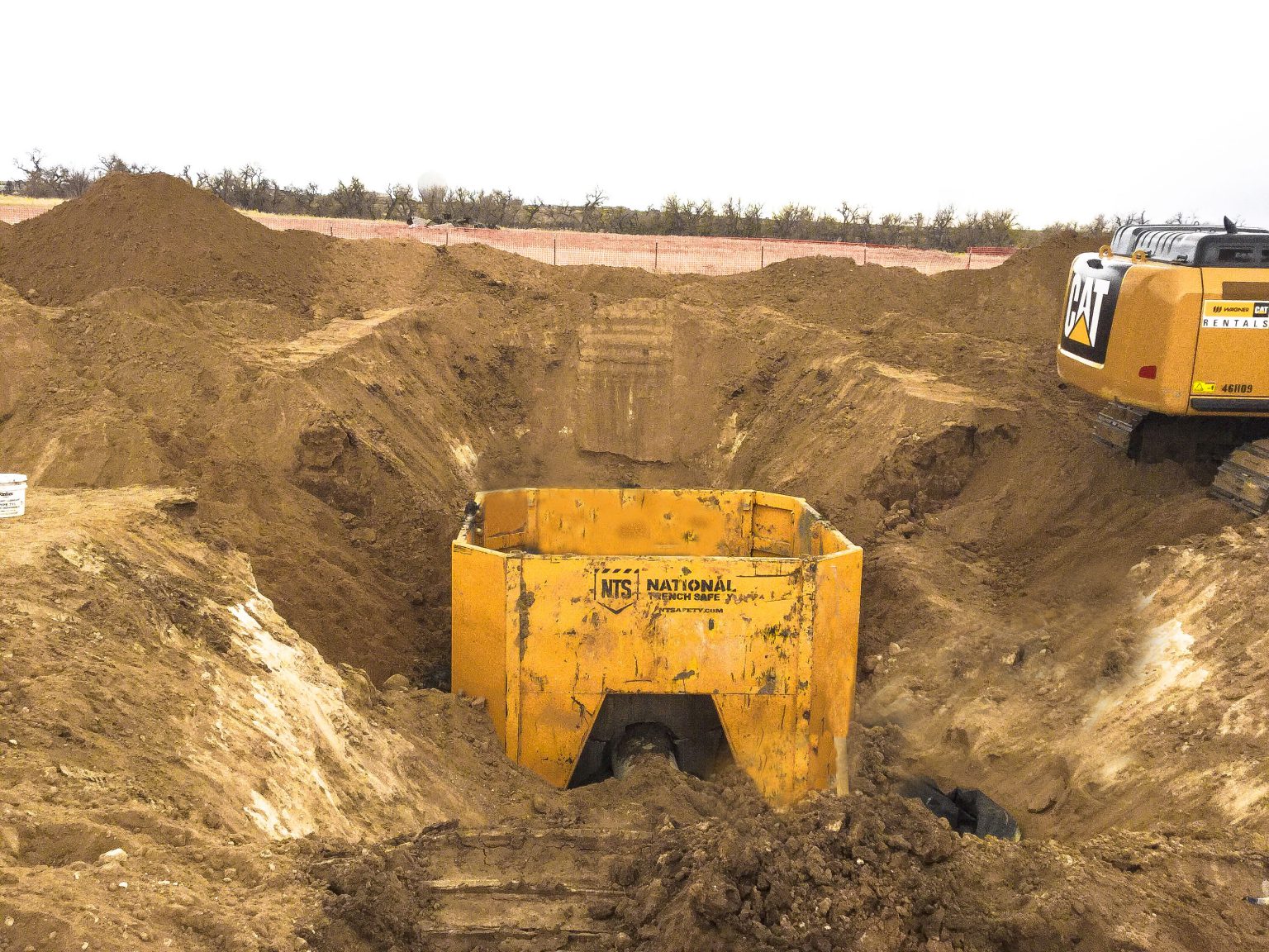 Octagon Manhole Box Assists on Manhole Installation | Trench and ...